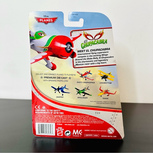 Mattel | Toys | Disney Planes El Chupacabra Mexican Racer Diecast 22 ...